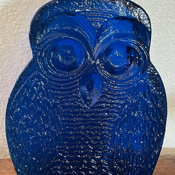 BLENKO | Accents | Set Of 2 Blenko Owl Bookends | Poshmark